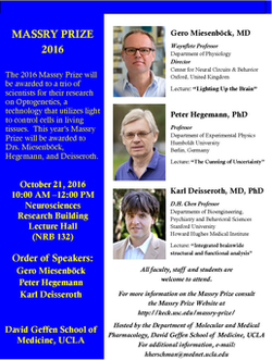 Massry Prize for Peter Hegemann • Sonderforschungsbereich 1078